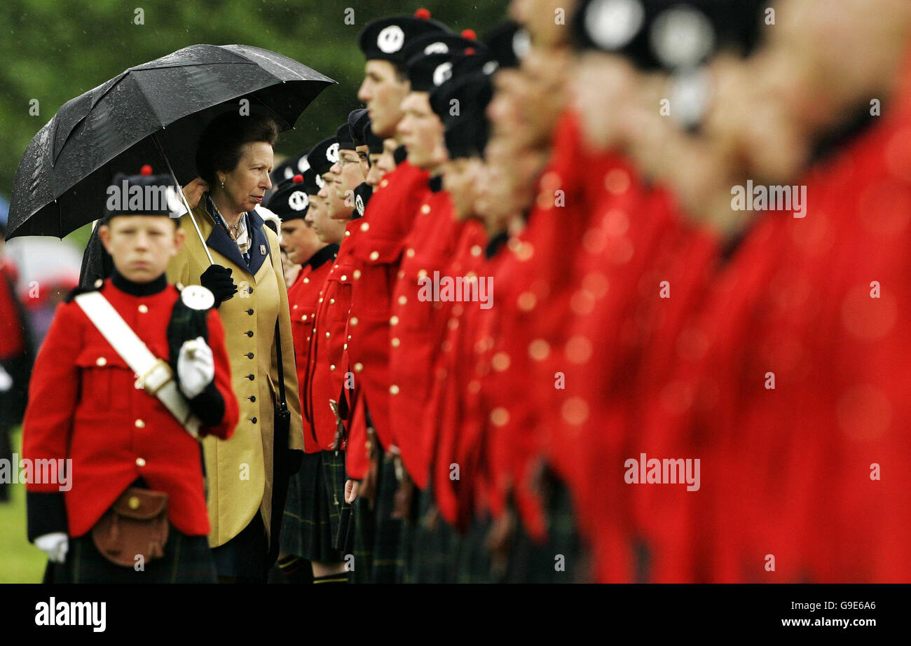 Pupils (known as Victorians) from the Queen Victoria School in Dunblane ...