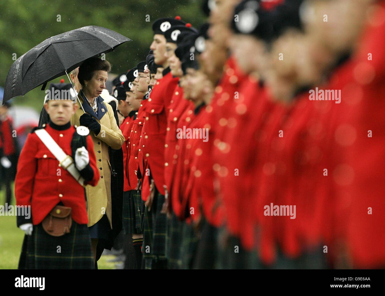 Pupils (known as Victorians) from the Queen Victoria School in Dunblane ...