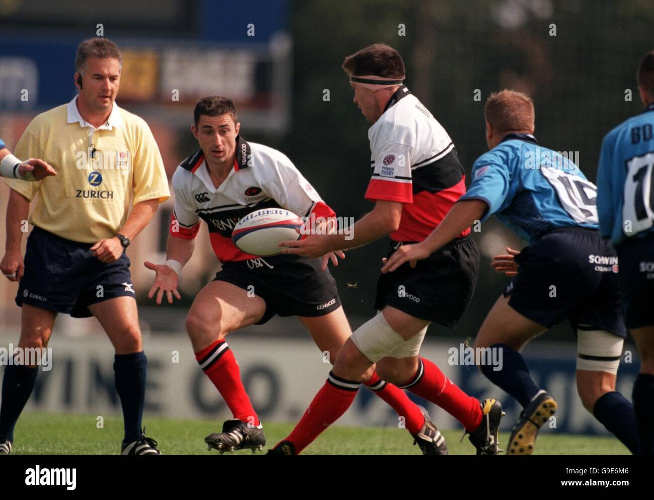 Rugby union zurich premiership one bristol v saracens hi-res stock ...