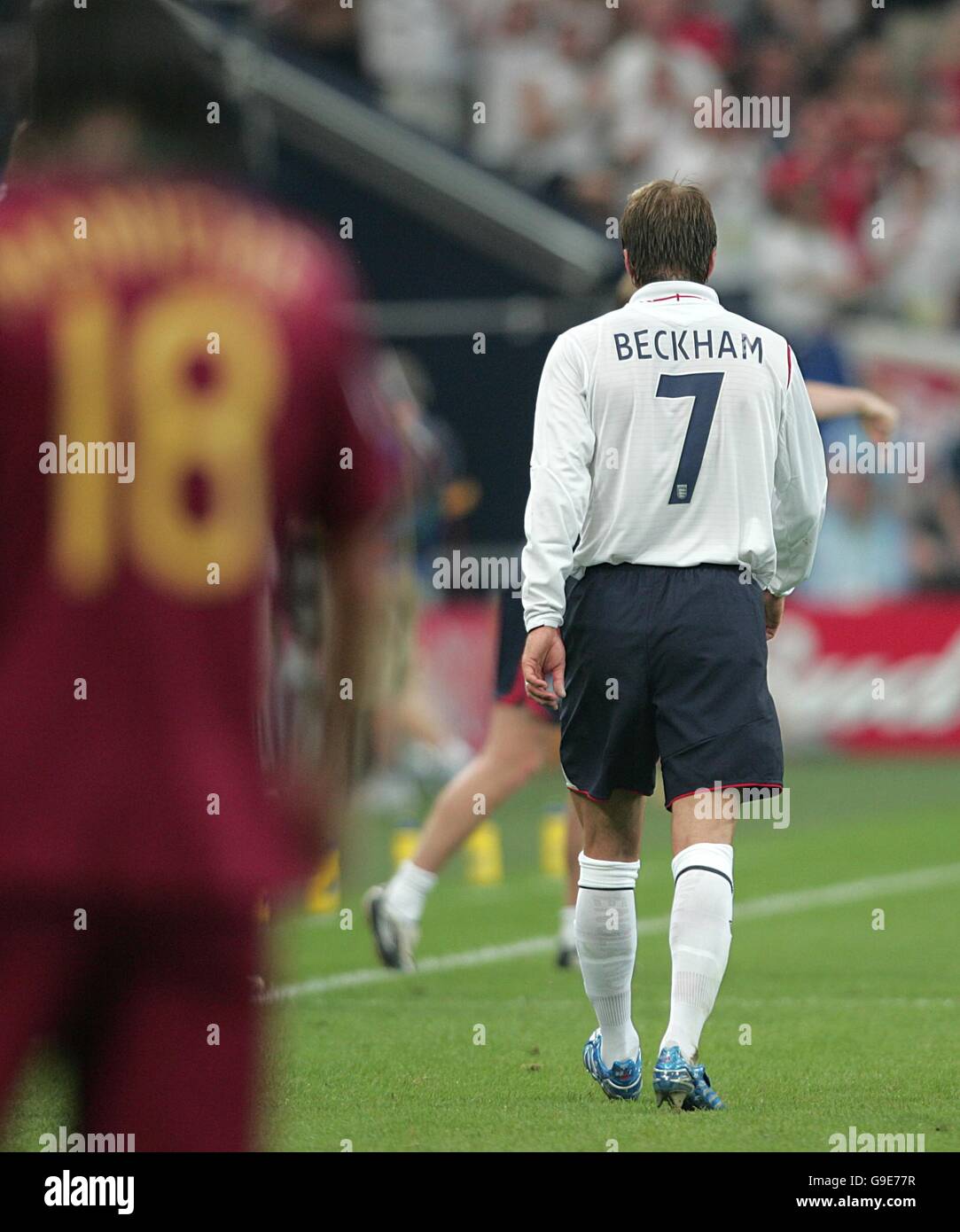 David beckham england portugal world hi-res stock photography and ...