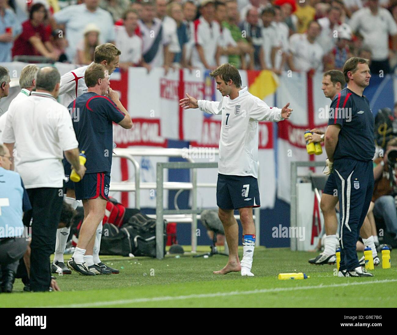 David beckham england portugal world hi-res stock photography and ...