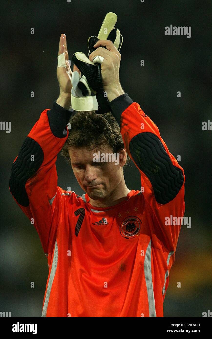 Germany's goalkeeper Jens Lehmann after defeat to Italy Stock Photo - Alamy