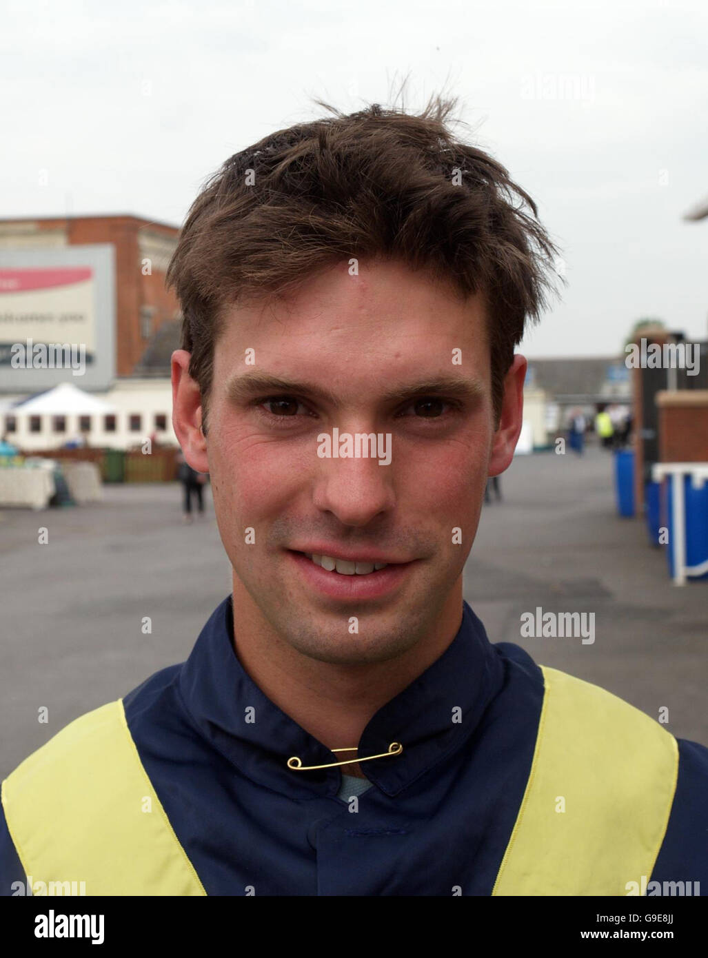 Jockey harry meade newbury racecourse hi-res stock photography and ...