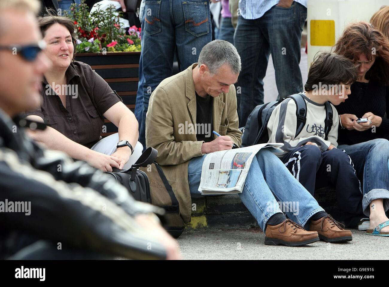 Dublin Airport security alert Stock Photo - Alamy