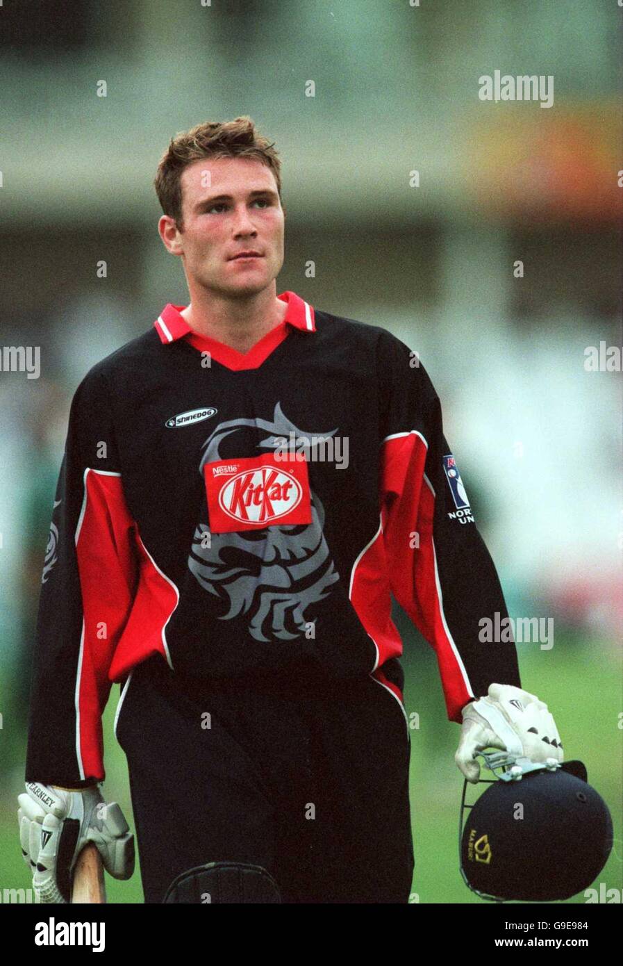 Glamorgan dragons mike powell walks after being dismissed for 28 hi-res ...