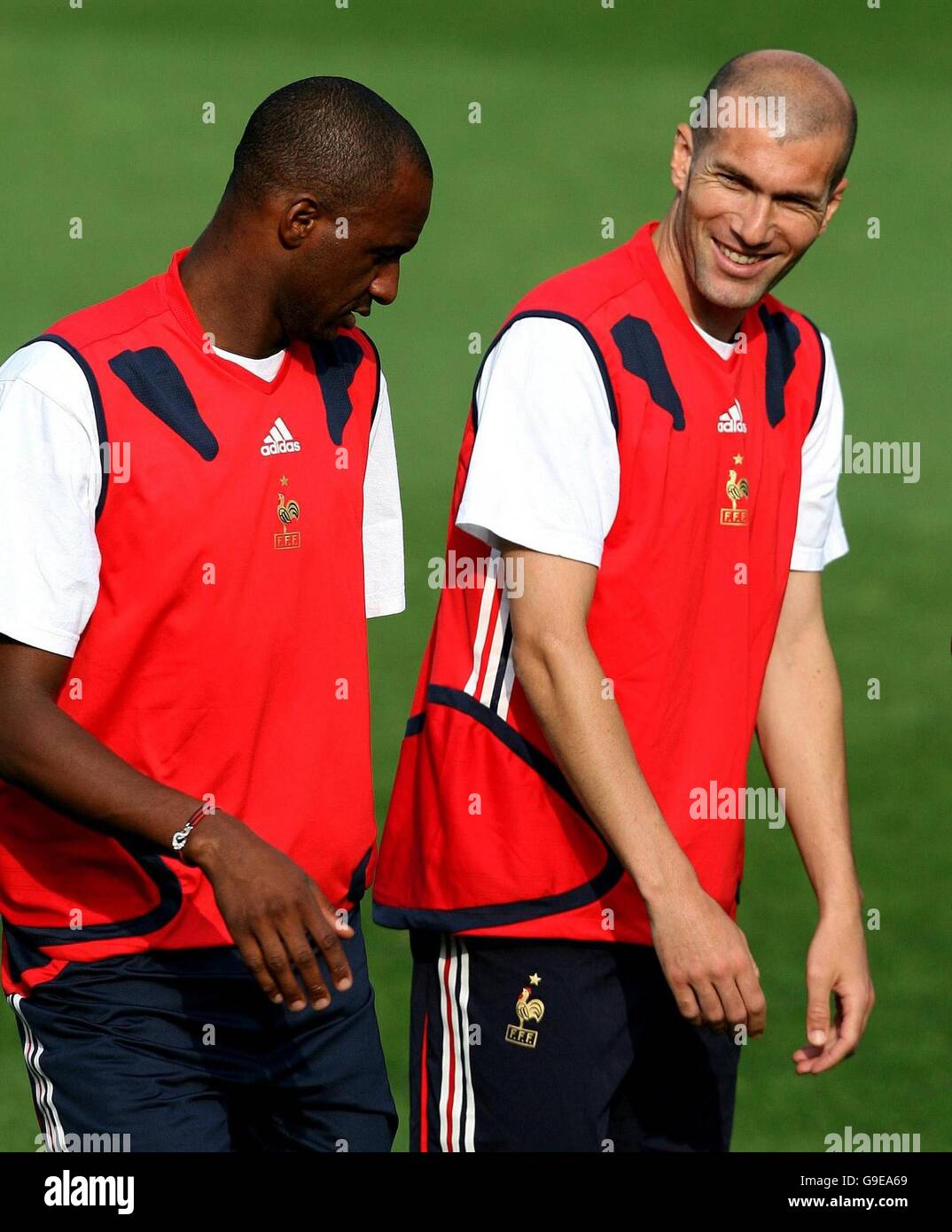 World Cup - France training session - Berlin Stock Photo - Alamy