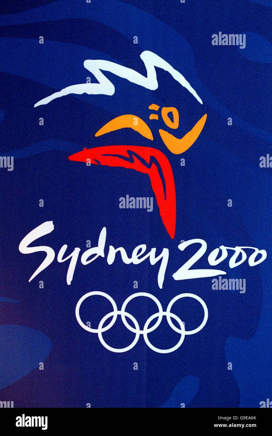 Olympic logo sydney rejectolympicsydney2000 hi-res stock photography ...