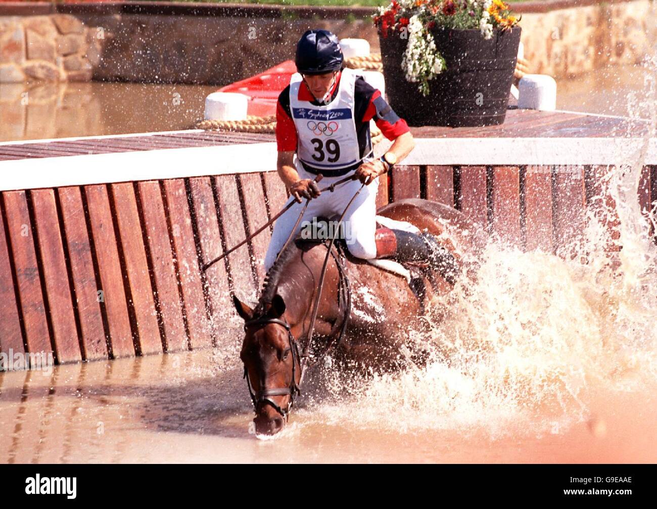 Sydney 2000 olympics equestrian team three day event cross country hi ...
