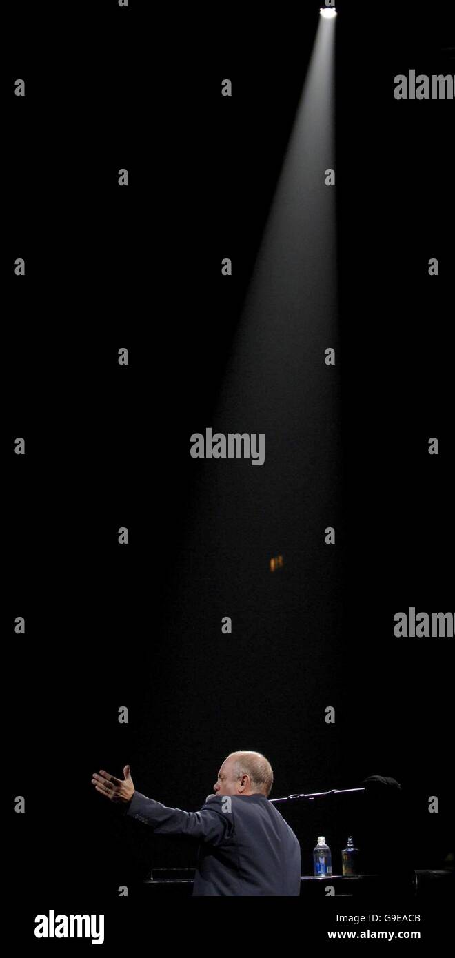 Billy Joel In Concert. Billy Joel performs on stage at Wembley Arena ...