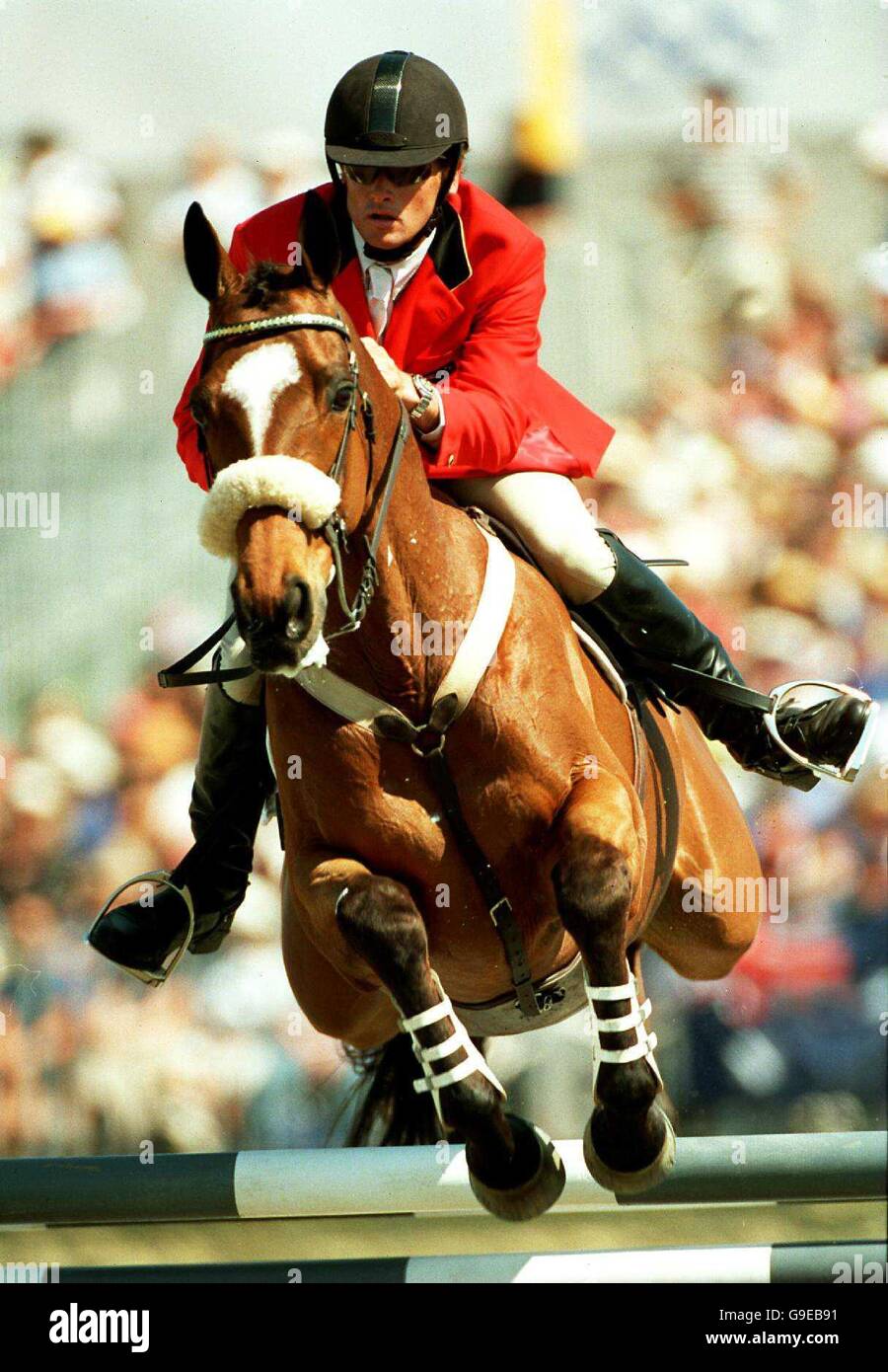 Sydney 2000 olympics equestrian three day event show jumping hi-res ...