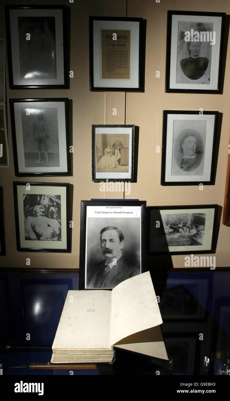 The hand written note in the back of the book by Donald Swanson naming ...