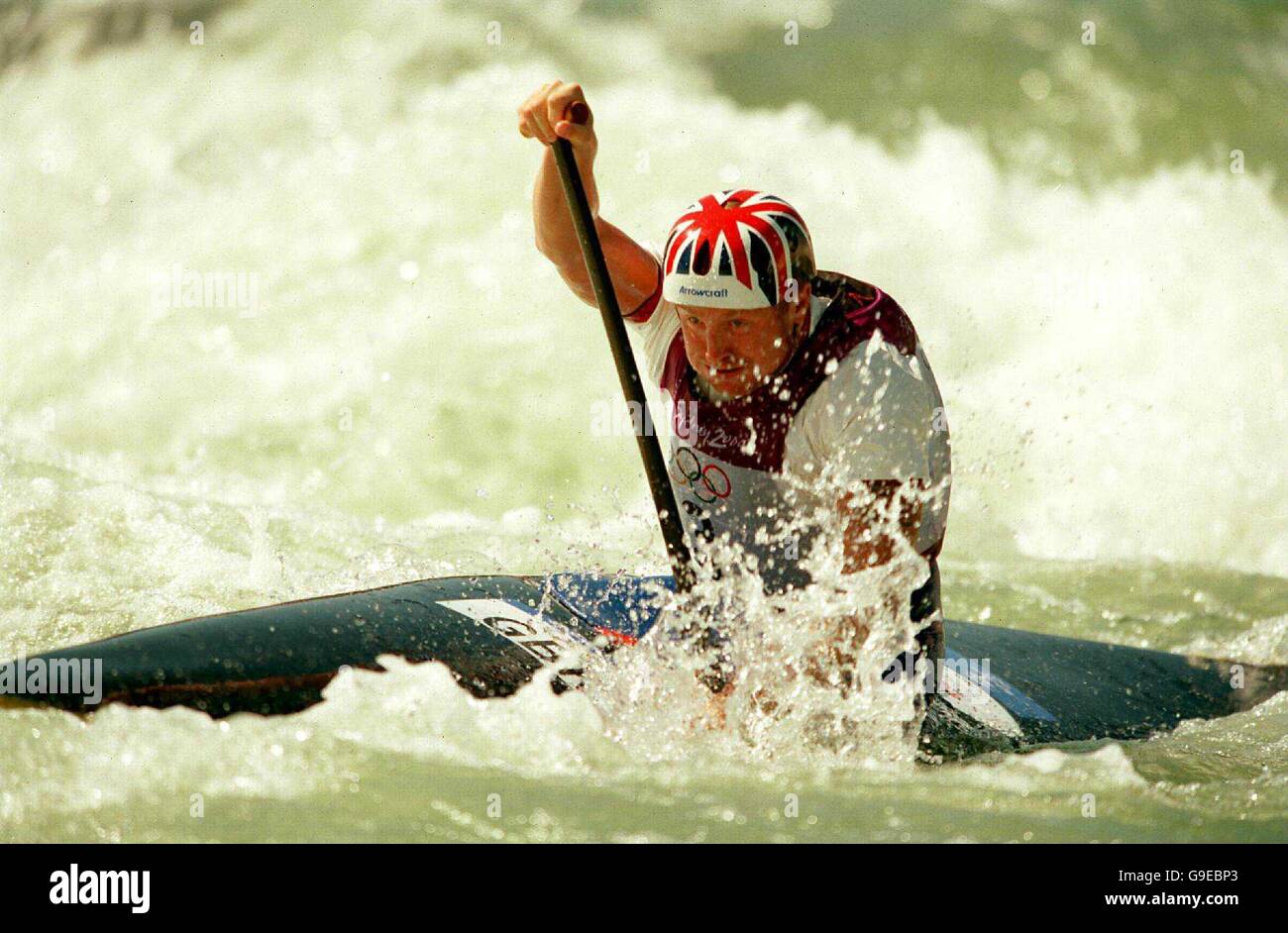 Great Britain's Stuart McIntosh in action on the final run Stock Photo ...