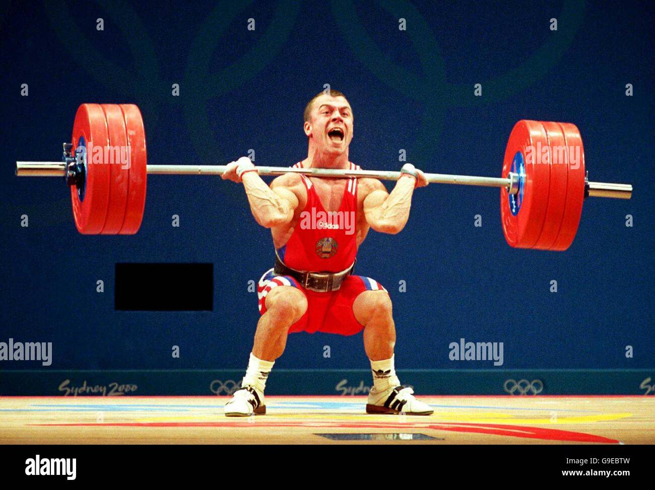 Action strain olympicsydney2000 hi-res stock photography and images - Alamy