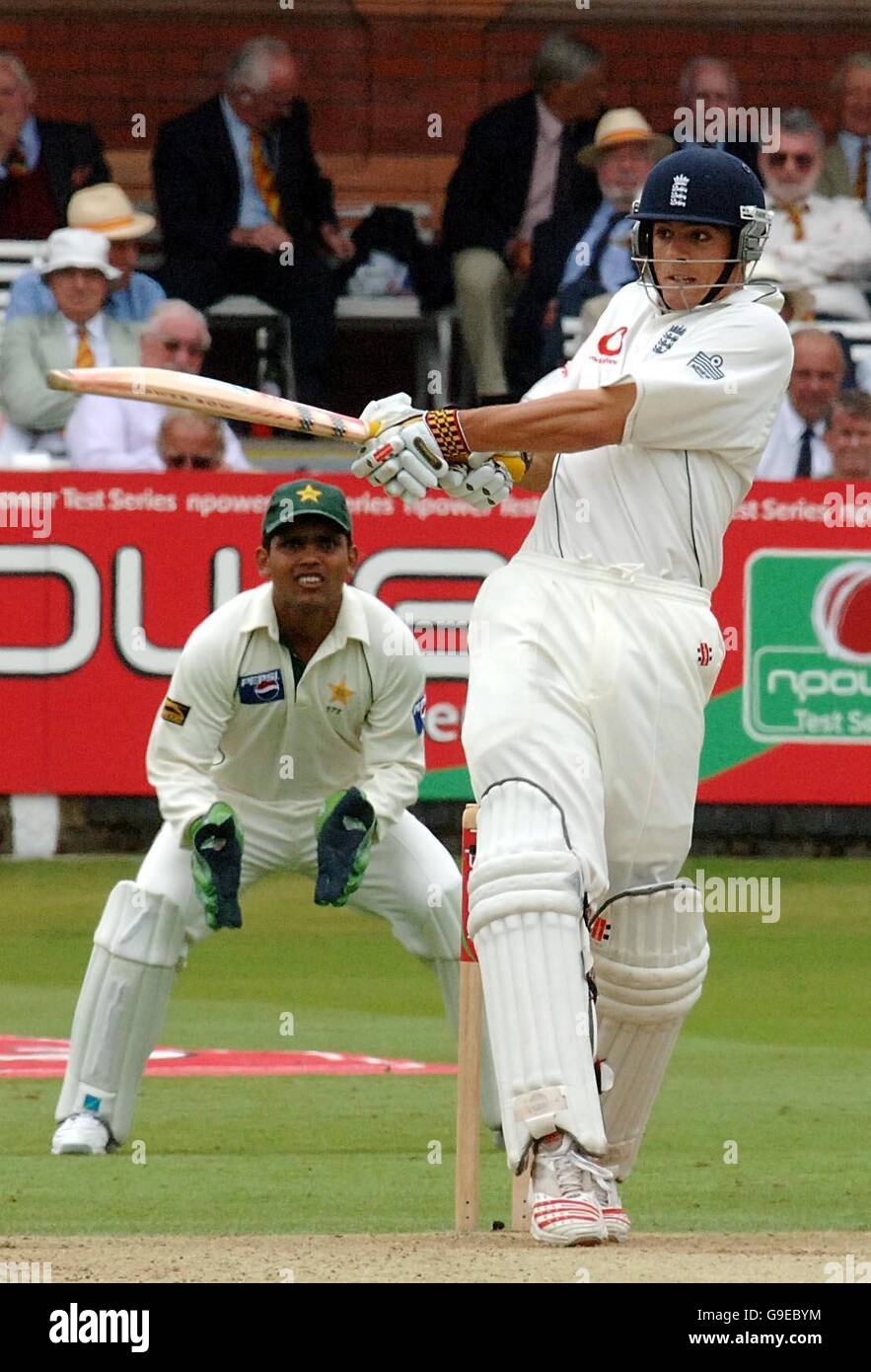England batsman Alastair Cook on his way to a century against Pakistan ...