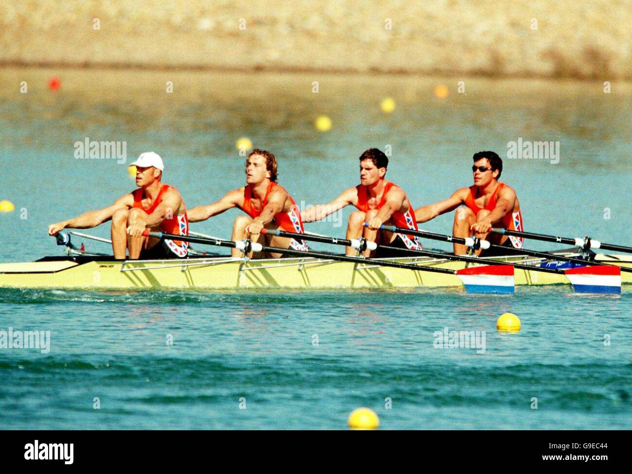 Sydney 2000 Olympics - Rowing - qualifying heats. The Netherlands men's ...