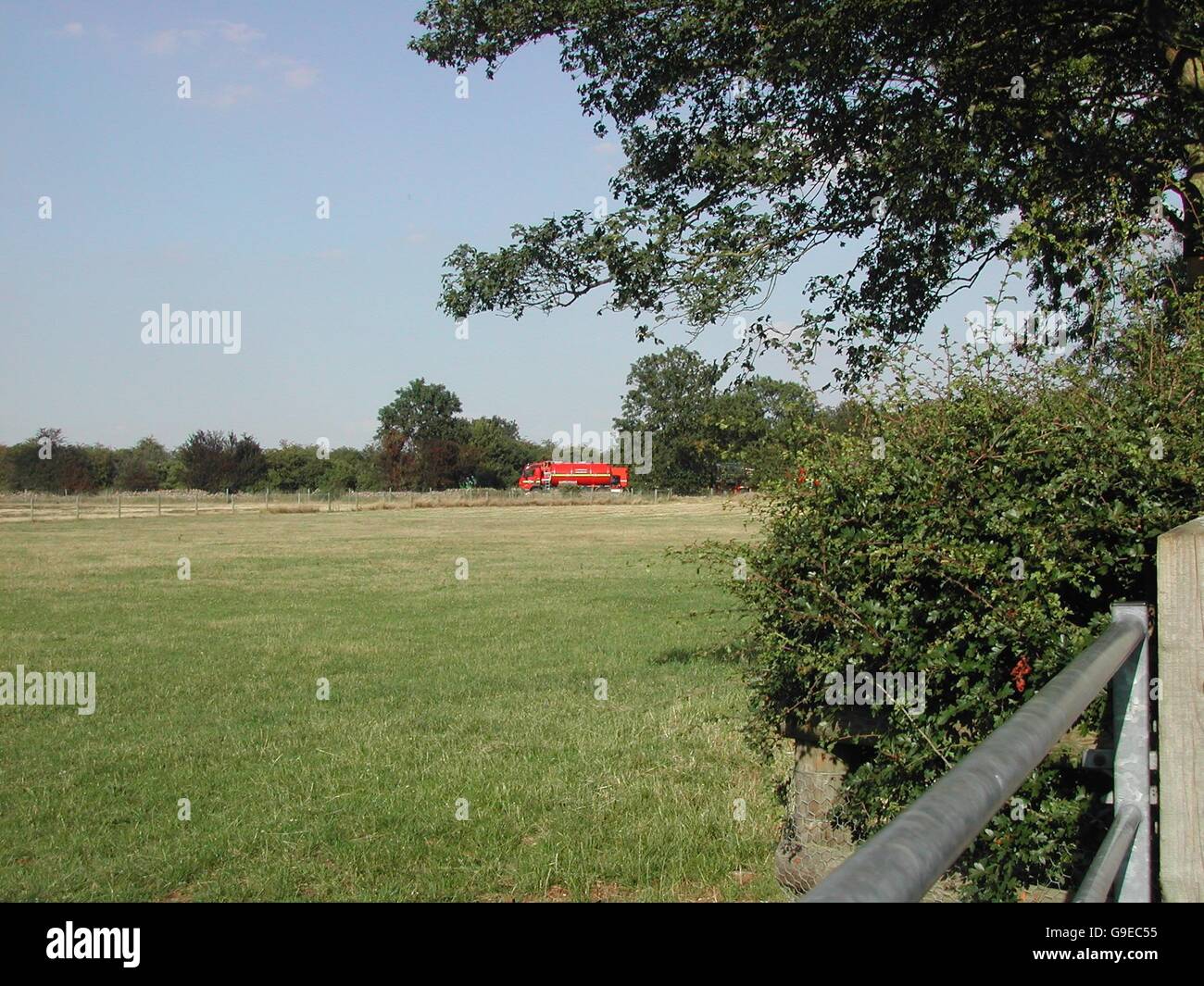 Crashed Harrier Jet Stock Photo - Alamy