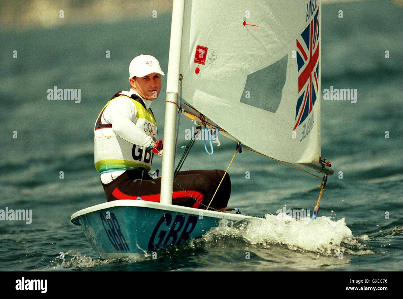 Sydney 2000 Olympics - Sailing - Open Laser Fleet Races. Great Britain ...