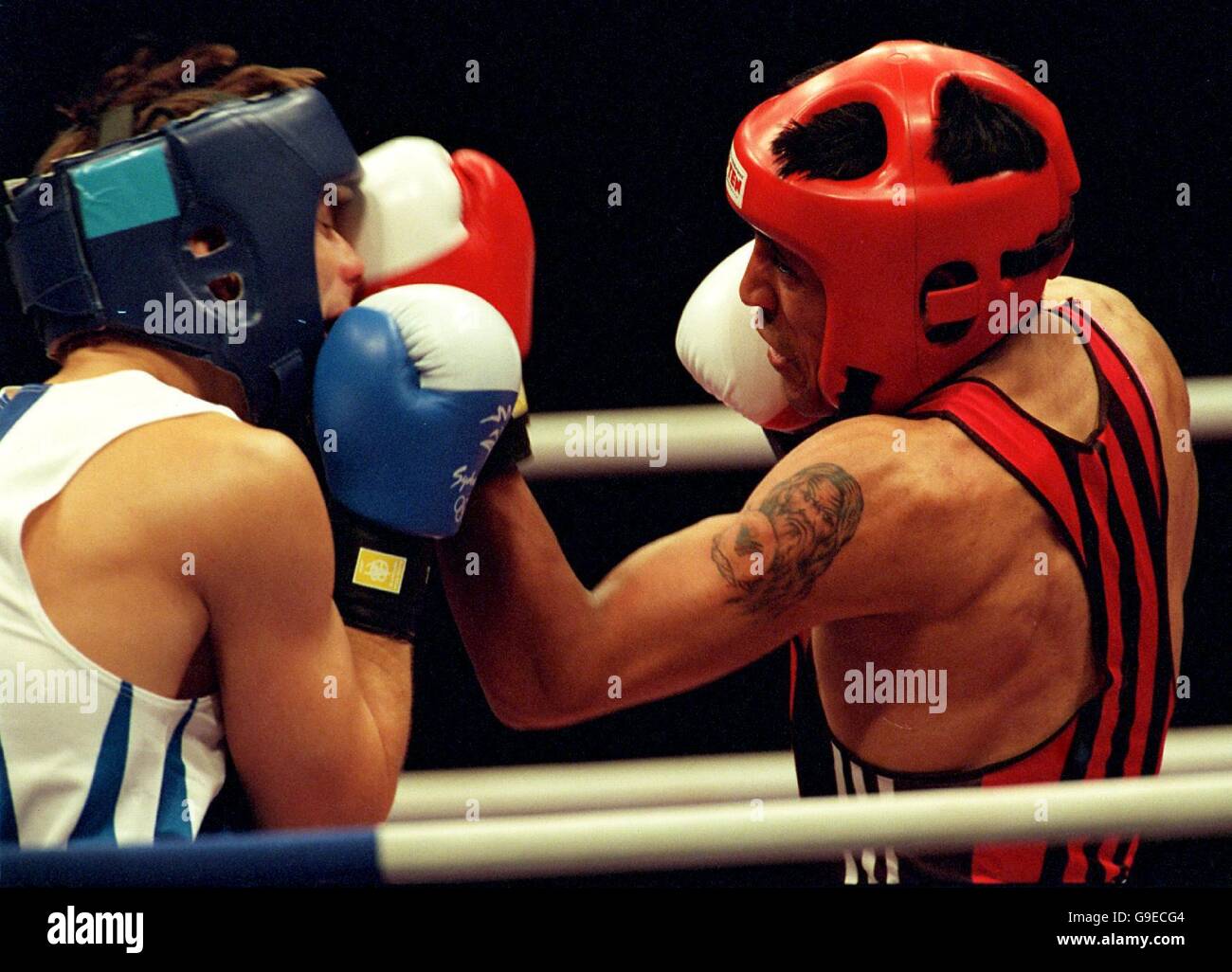 Sydney 2000 Olympics -Boxing - Men's 63.5 KG Stock Photo - Alamy