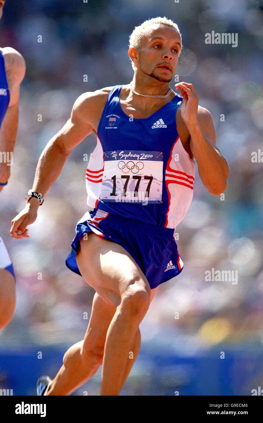 Great Britain's Jamie Baulch lags behind and finally finishes last ...