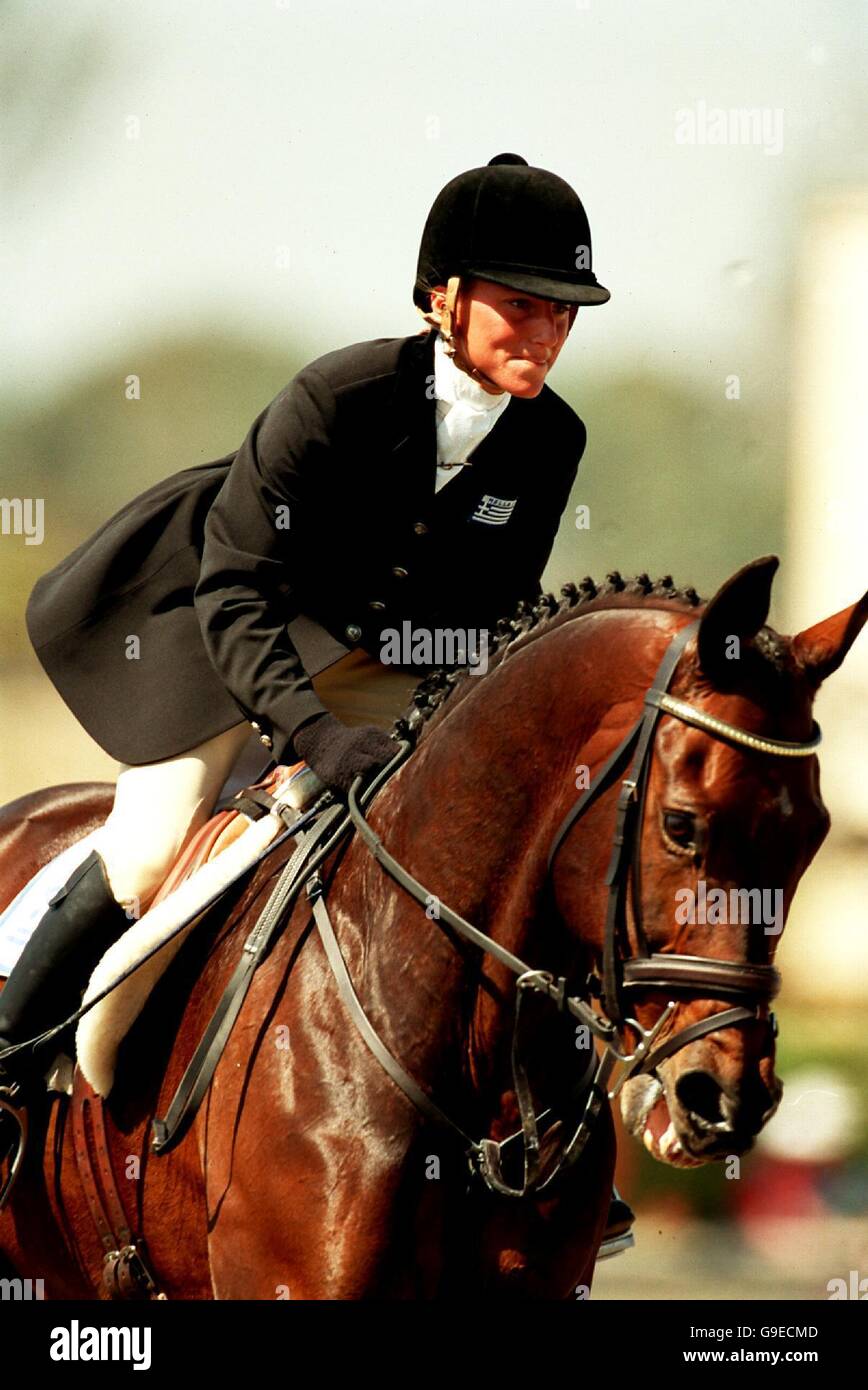 Sydney 2000 Olympics - Equestrian - Individual Three Day Event Stock ...