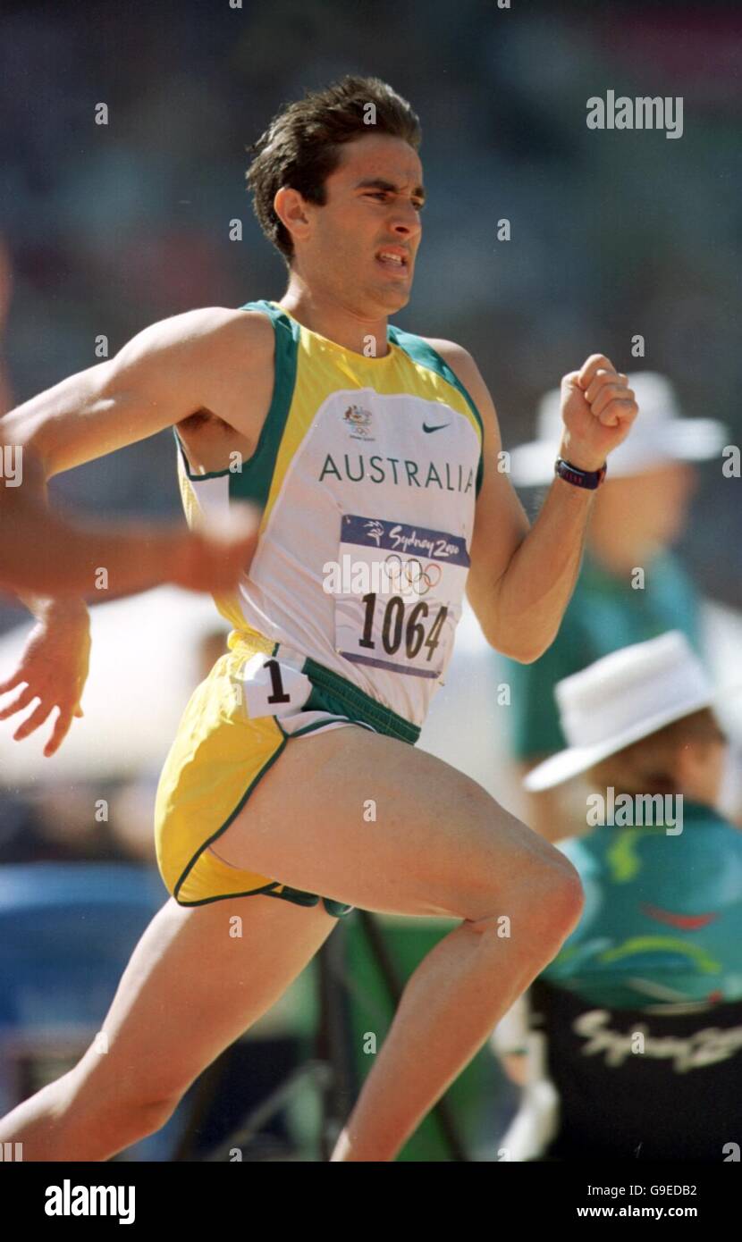 Sydney 2000 Olympics - Athletics - Men's 400m - Qualifying Heat Stock ...