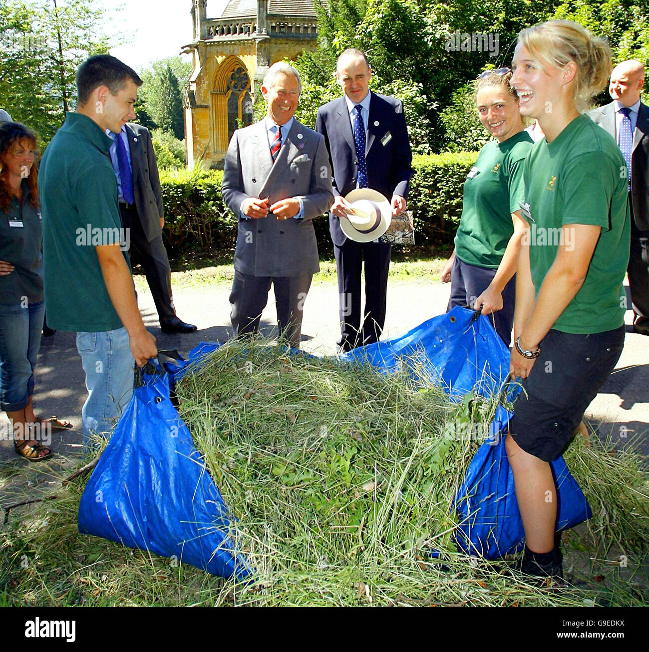 Prince charles visits tyntesfield house hi-res stock photography and ...