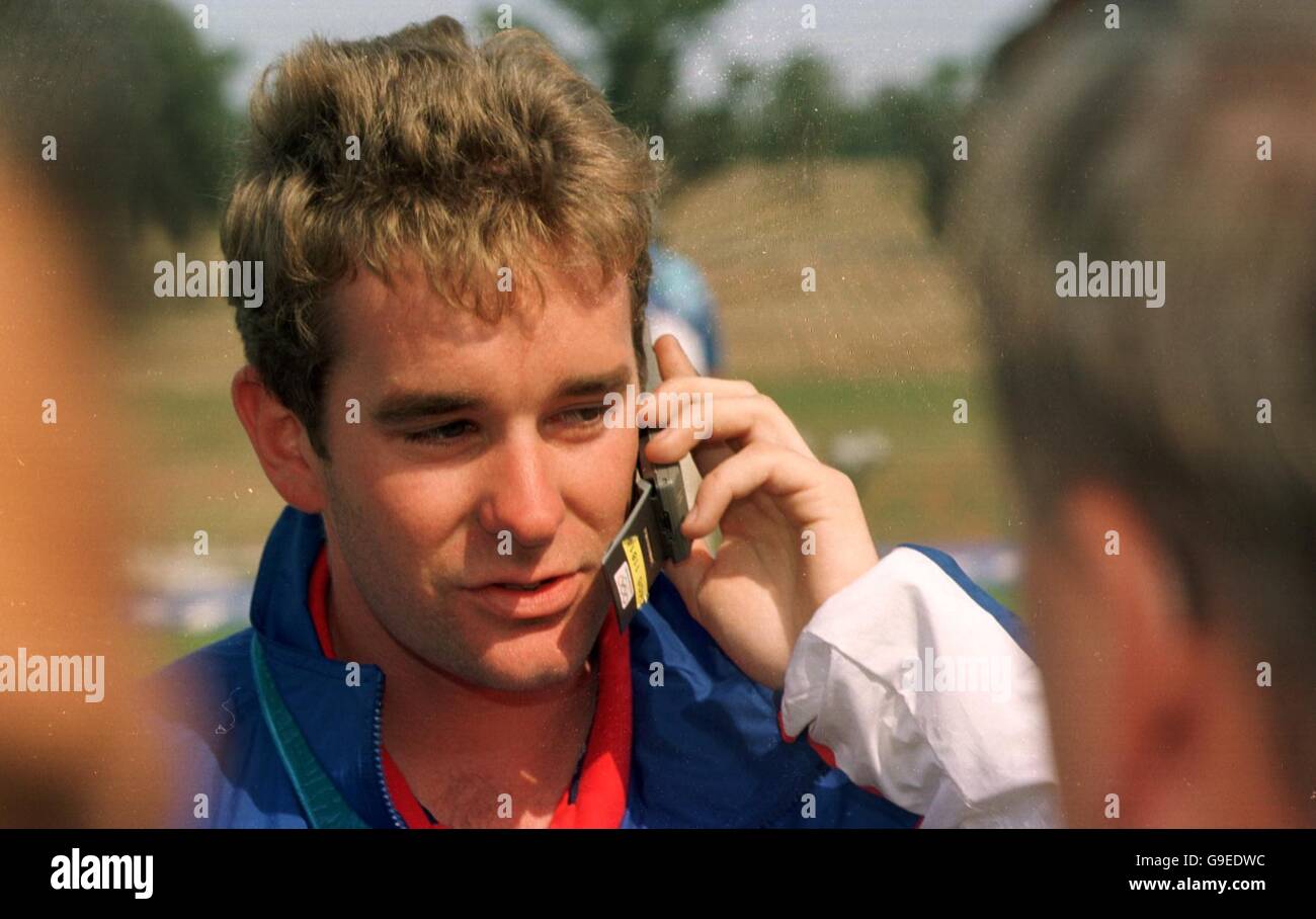 Sydney 2000 Olympics -Shooting - Men's Double Trap - Final Stock Photo ...