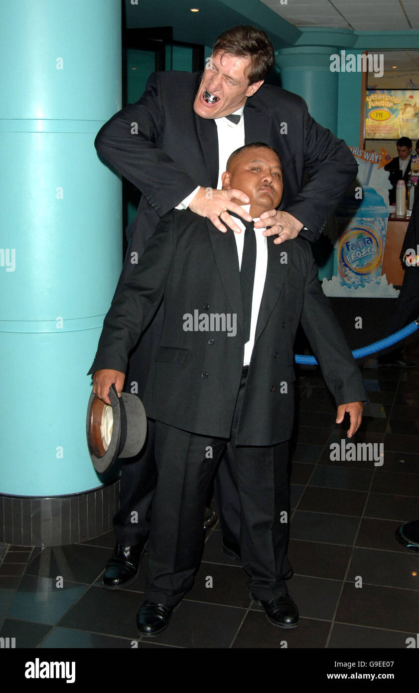 Richard Keil arriving for the premiere of Stormbreaker, from the Vue ...