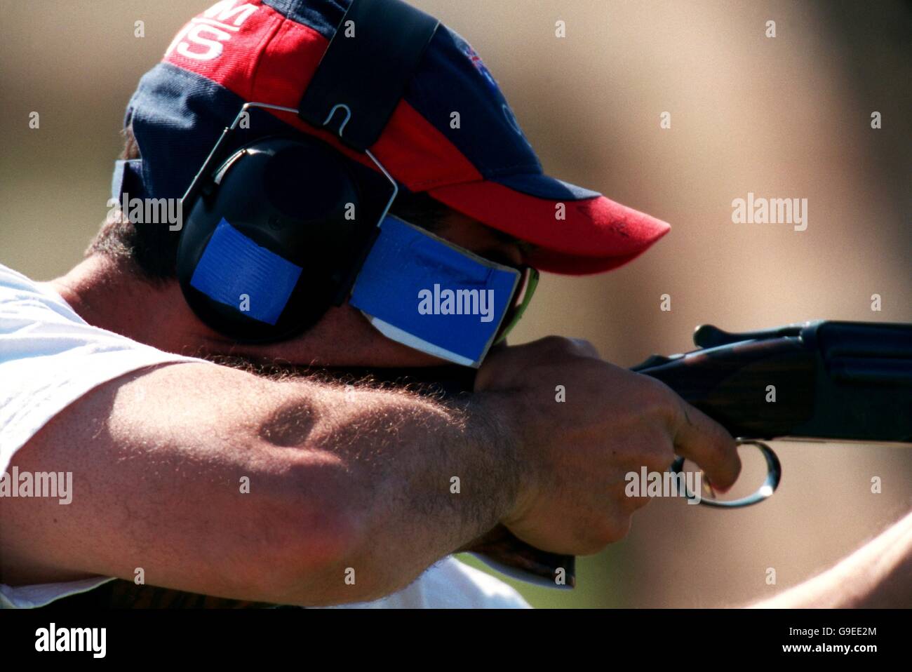 Australia's Russell Mark competes in the final shoot off against Great ...