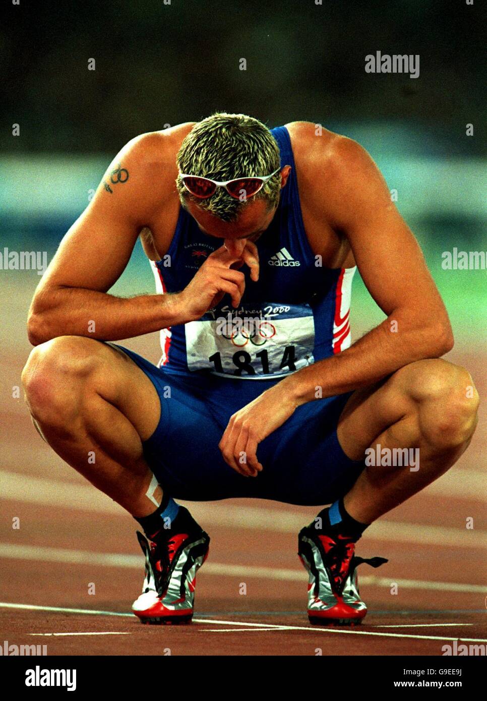 Sydney 2000 olympics athletics mens 400m hurdles hi-res stock ...