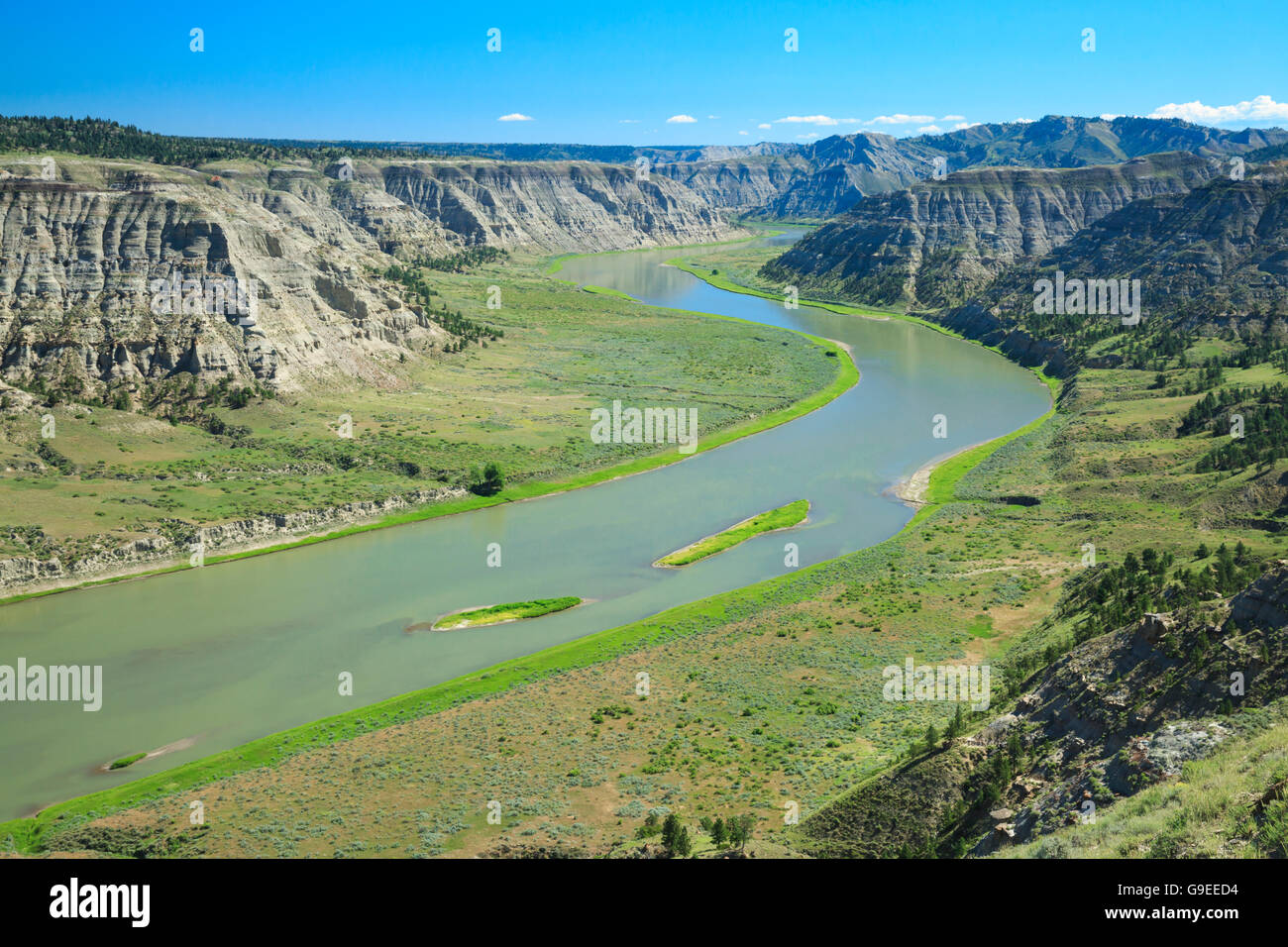upper missouri breaks national monument downstream from mclelland ferry ...