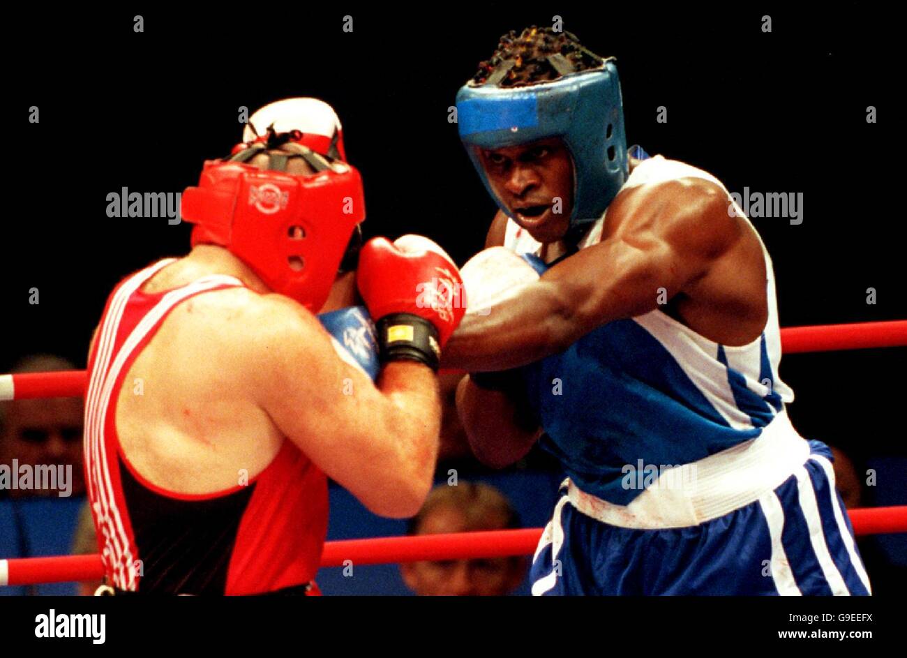 Sydney 2000 Olympics - Boxing - Men's 91KG plus Stock Photo - Alamy
