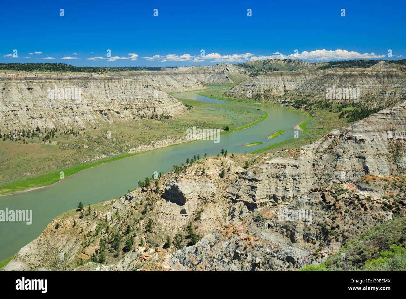 upper missouri breaks national monument downstream from mclelland ferry ...