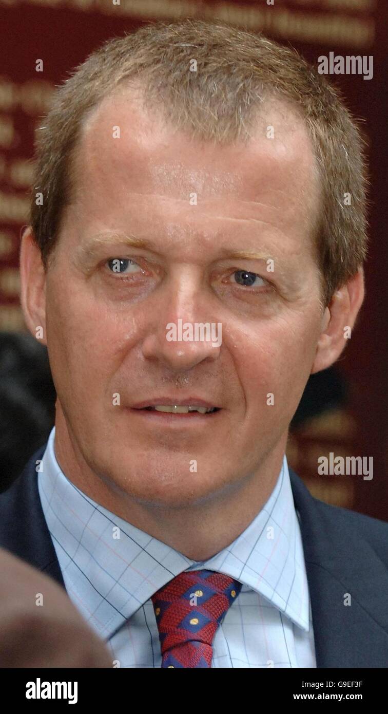 Alastair Campbell leaves the blessing of Adam Bolton and Anji Hunter at ...