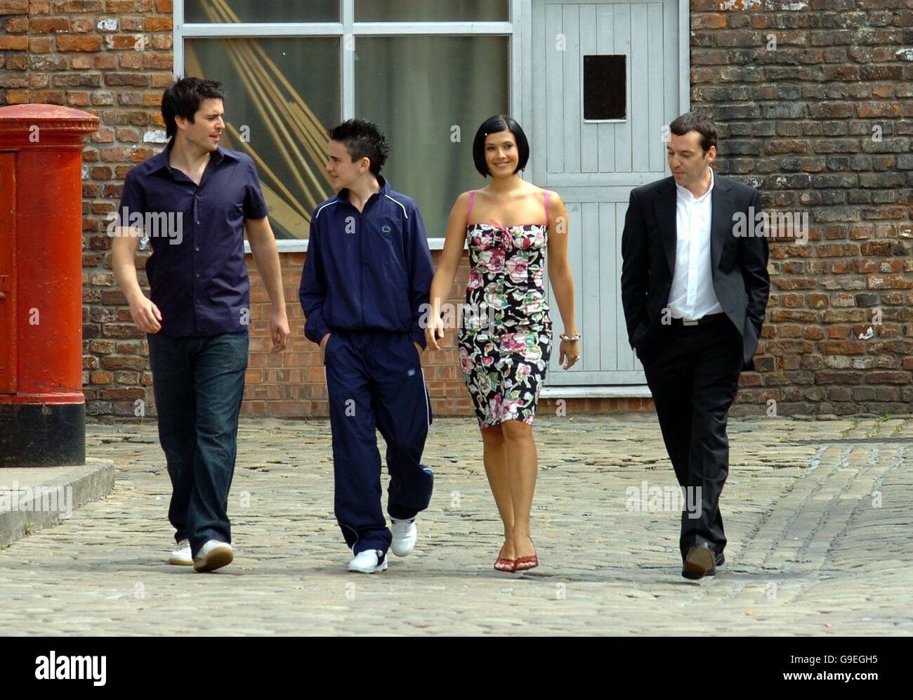 Kym Ryder returns to Coronation street Stock Photo - Alamy