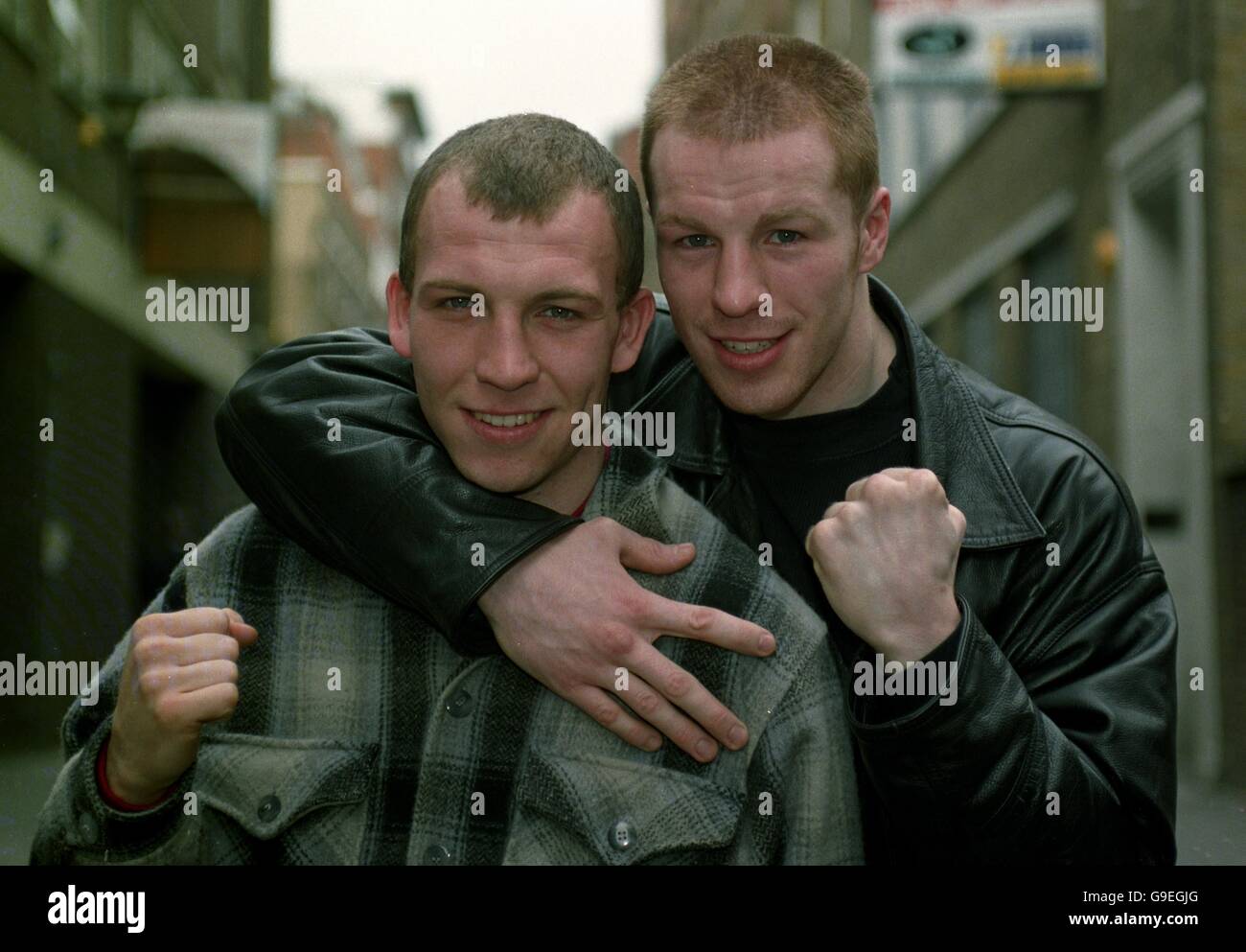 Fighting brothers Mark Delaney (left) and WBO Light Heavyweight ...