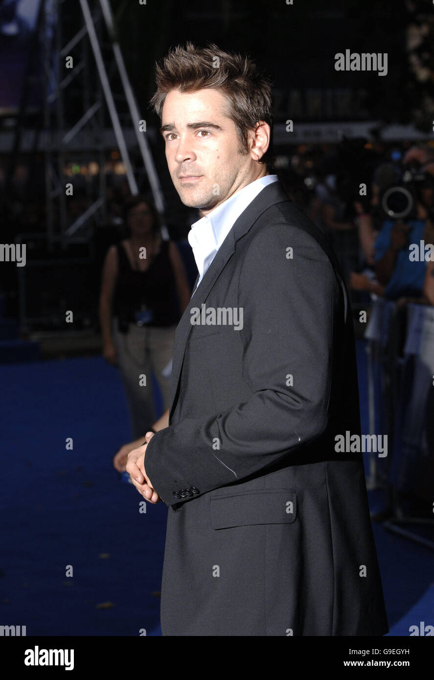 Miami Vice European Premiere. Colin Farrell arrives for the European ...