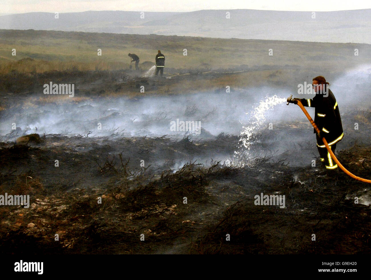 Moors fire hi-res stock photography and images - Alamy