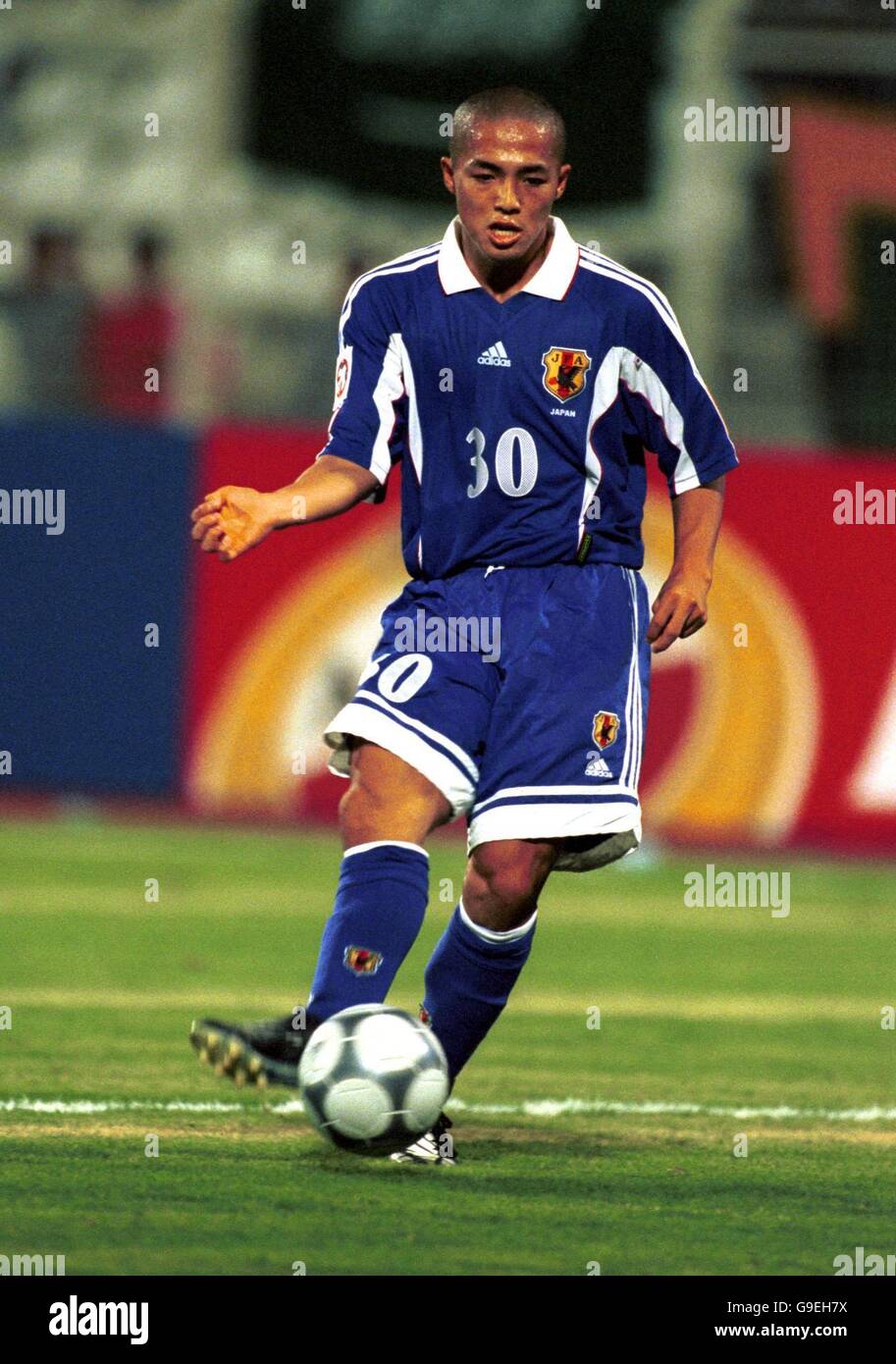 Soccer asia 2000 group kingdom of saudi arabia japan hi-res stock ...