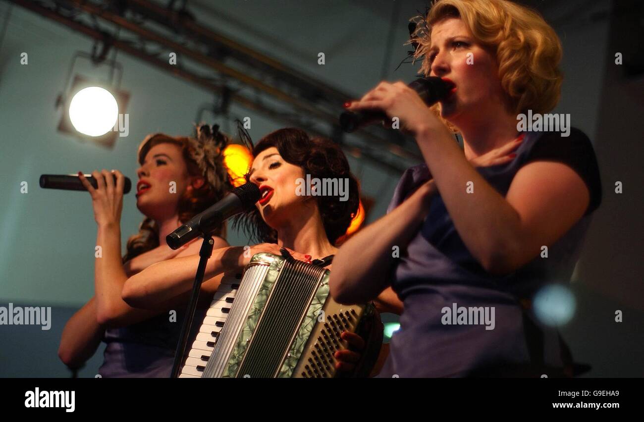 Puppini Sisters at HMV in London, July. Puppini Sisters celebrate their ...