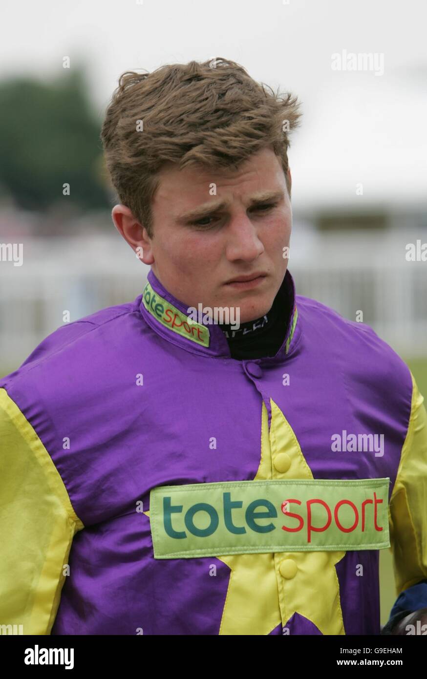 Jockey Jamie Moore at Worcester racecourse. Jockey Jamie Moore at ...