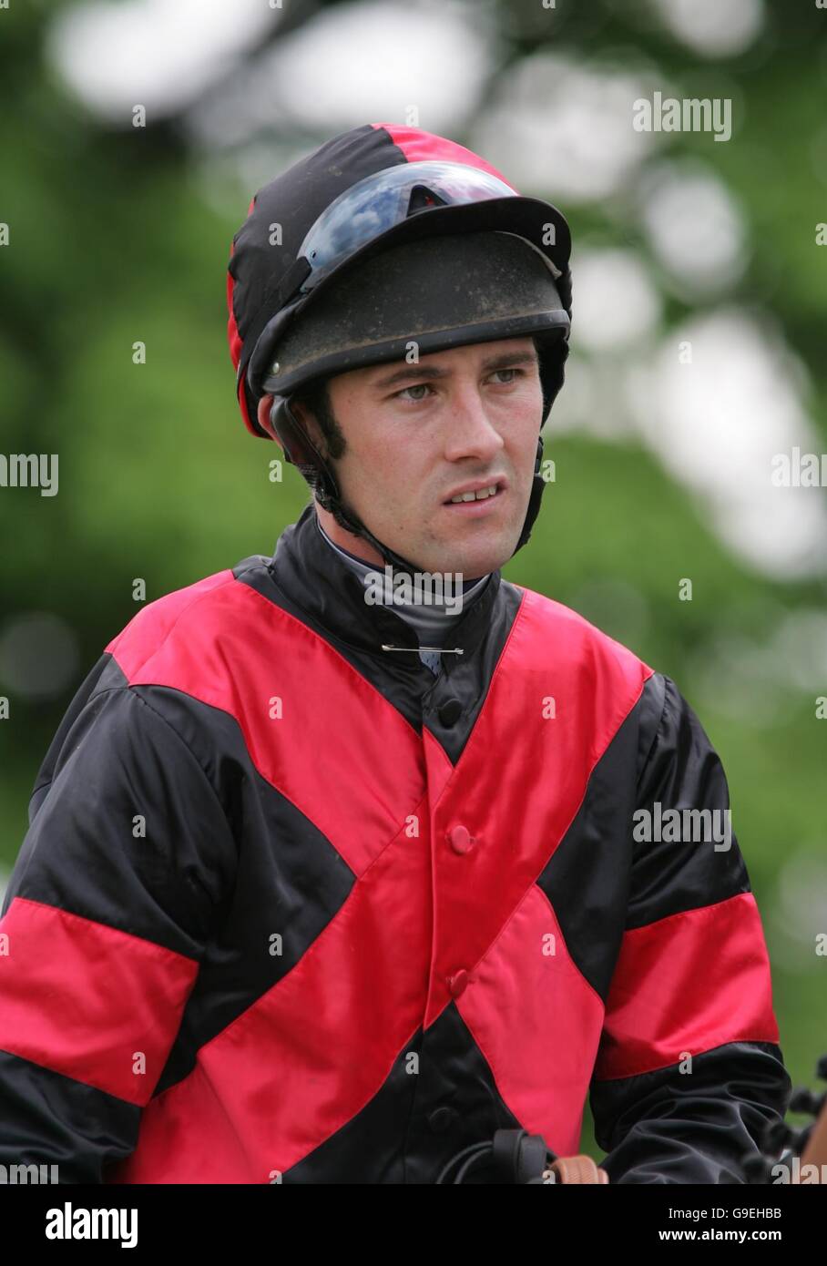 Jockey Lee Stephens at Worcester racecourse.. Jockey Lee Stephens at ...