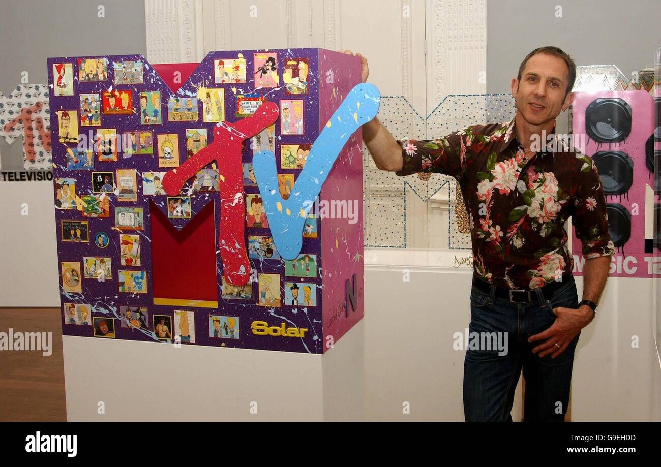 Managing Director Michael Barry with exhibits as MTV Celebrate their ...