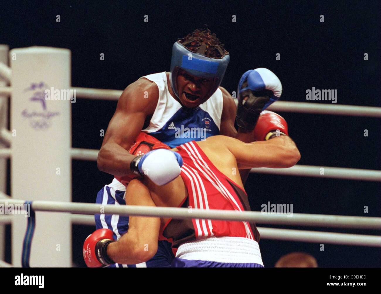 Sydney 2000 Olympic Games - Boxing - +91kg Final Stock Photo - Alamy
