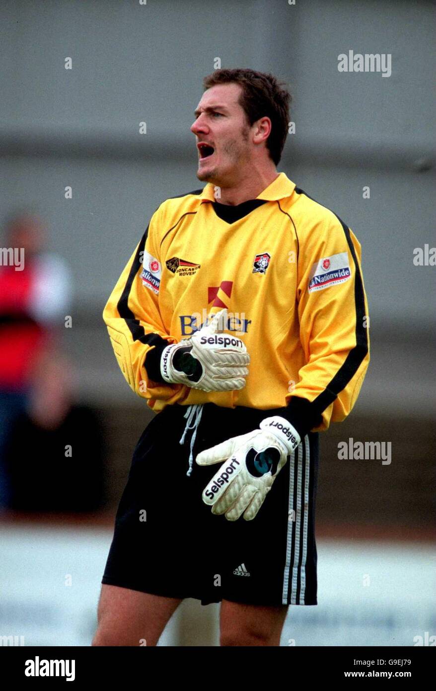 Soccer - Nationwide Conference - Hayes v Doncaster Rovers Stock Photo ...