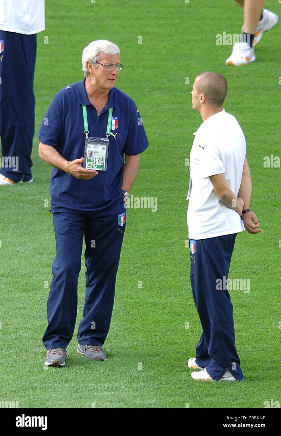 Marcello lippi and fabio cannavaro hi-res stock photography and images ...