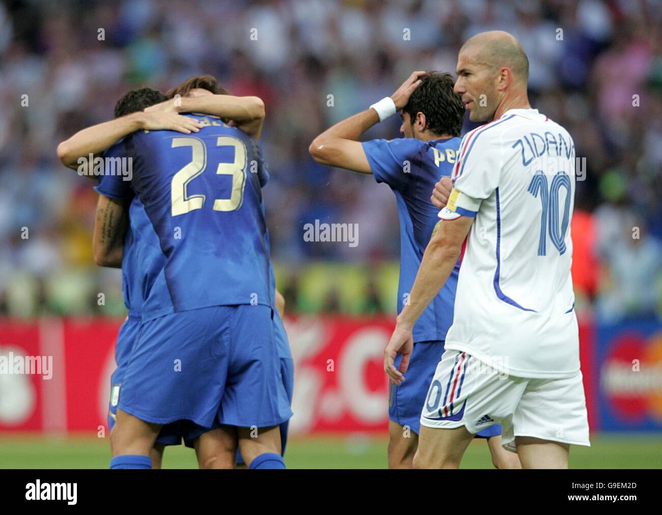 World cup 2006 germany v italy hi-res stock photography and images - Alamy