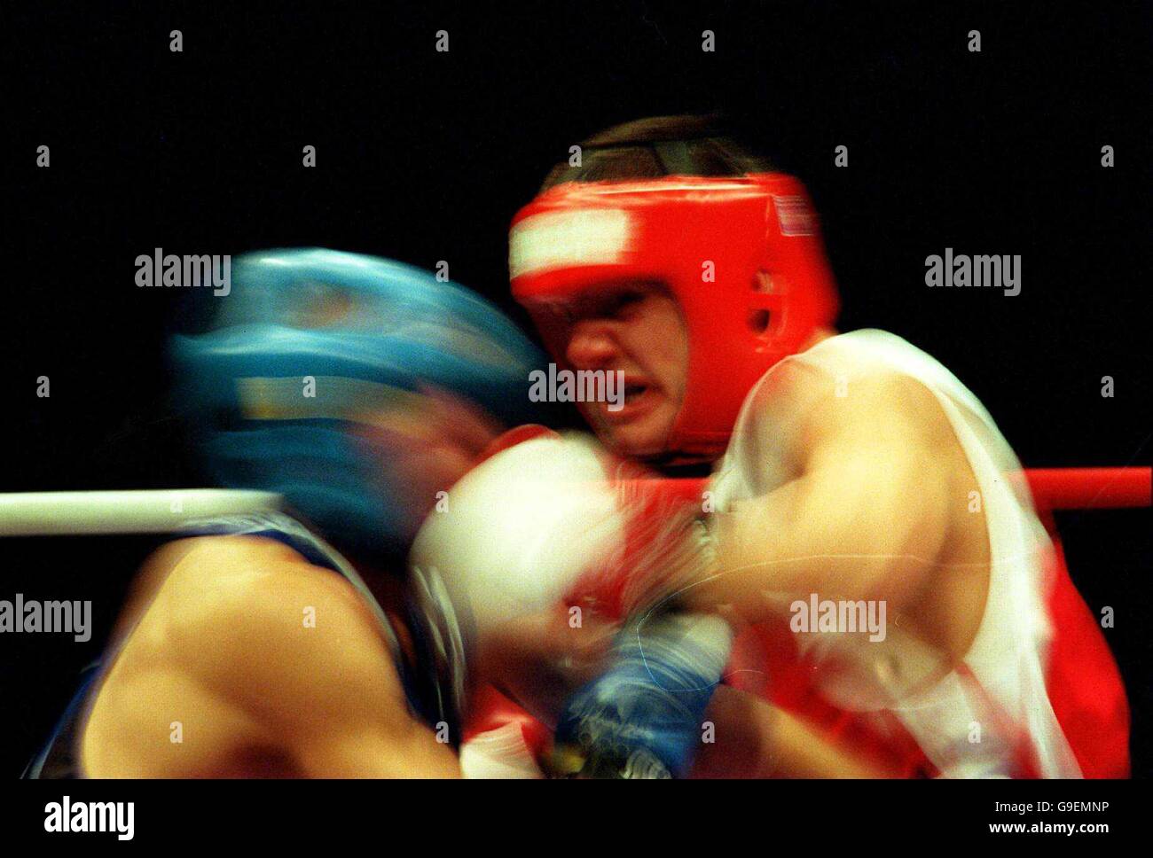 Sydney 2000 Olympics - Boxing - Men's 81kg Stock Photo - Alamy