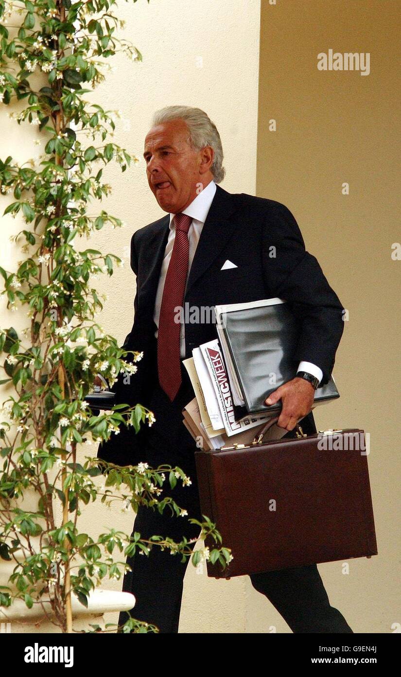 Labour's chief fundraiser, Lord Levy, who was quizzed by police ...