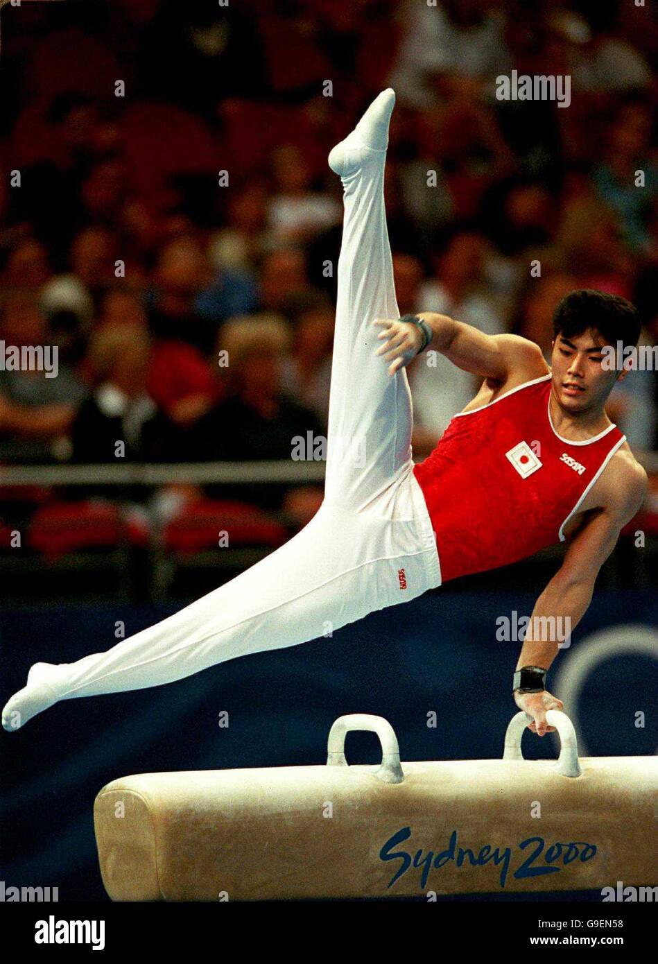 Sydney 2000 Olympics - Gymnastics - Men's Team event. Japan's Naoya ...